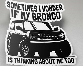 Ford Bronco Club Vintage Life Bubble-free Stickers Gift for - Etsy