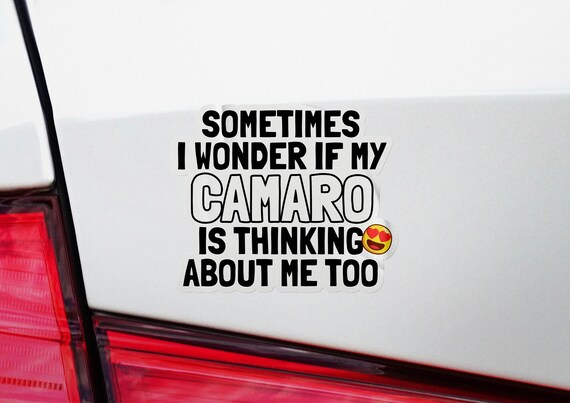 Funny Camaro Stickers