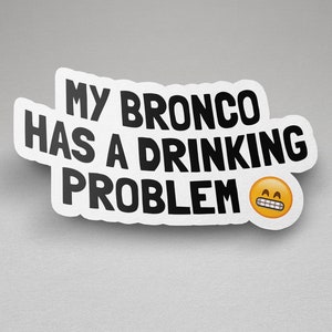 Bronco Sticker, Set of 6, Bronco, Bronco Sport, Bronco Gift, Bronco ...