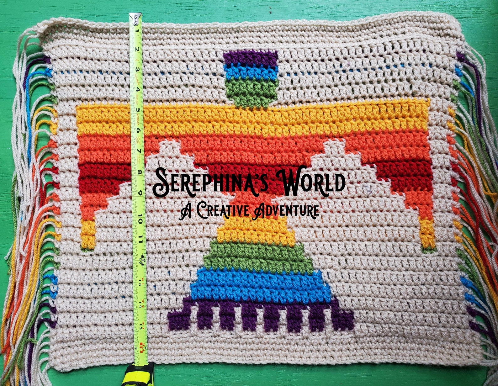 Mosaic Crochet Thunderbird Chart - Etsy