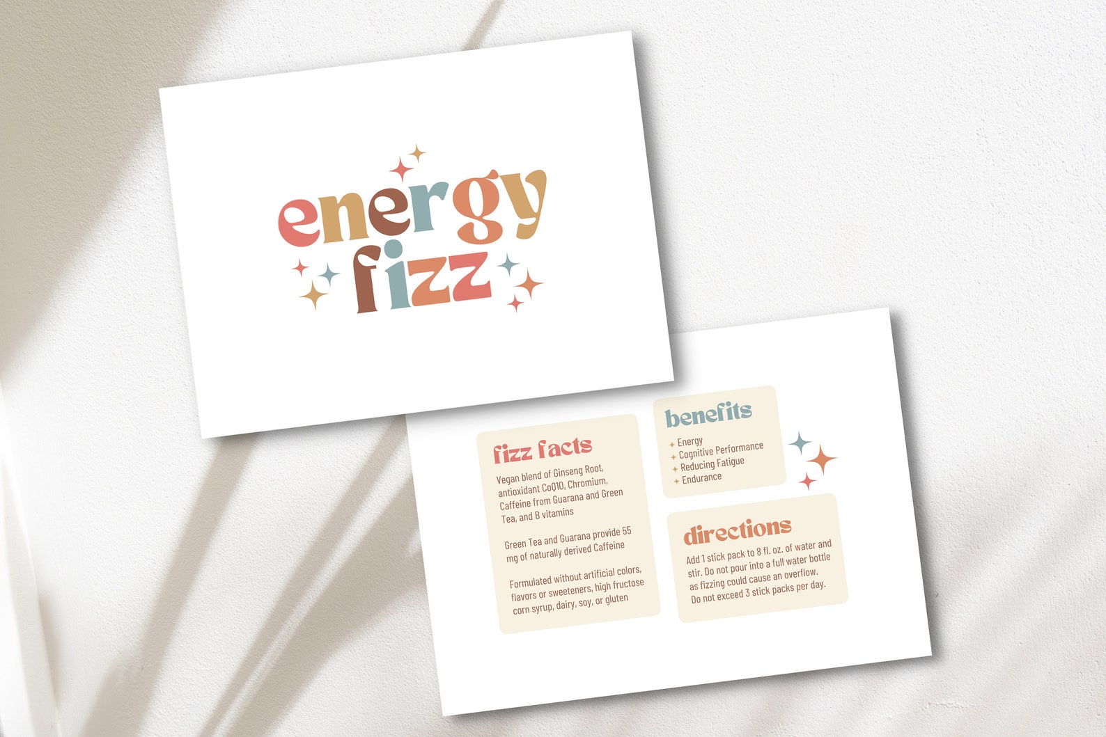 Arbonne Energy Fizz Sample Card | 5x7 Inch | Digital Download ONLY ...
