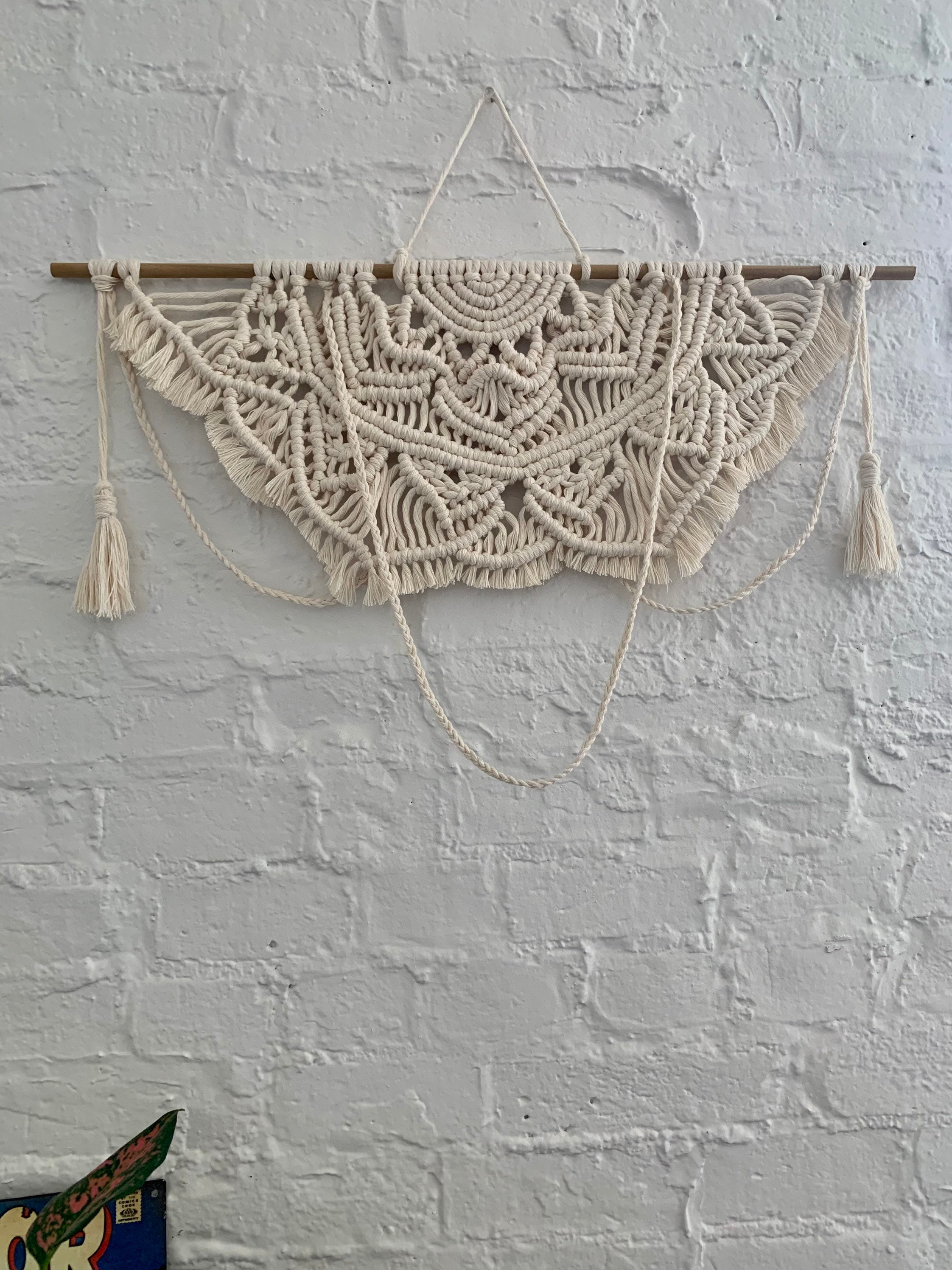 Macrame Mandala Wall Hanging - Etsy