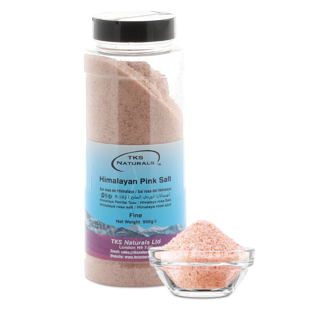 TKS Premium Himalayan Pink Salt Fine Grain, Hand-mined Fine Cooking ...