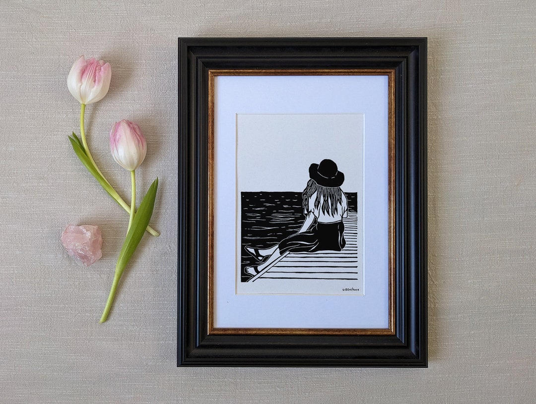 Art Mini Print Doris Goddess of the Sea Greek Mythology - Etsy