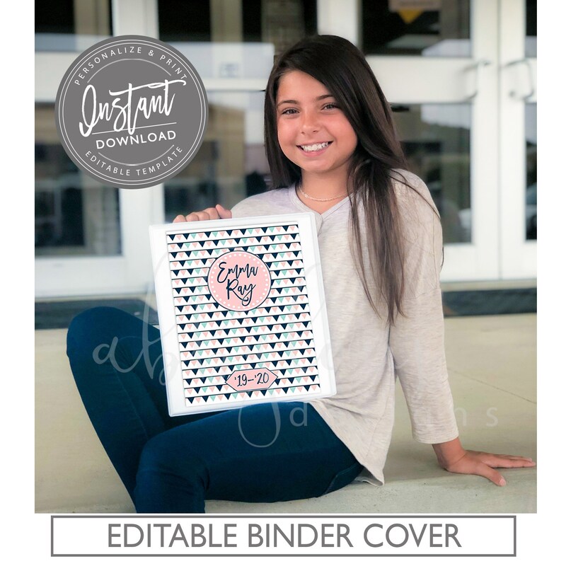Binder Cover Sheet - Etsy