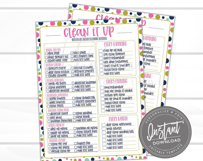 EDITABLE Camper Planner Printable, RV Planner, Camping Checklists, Full ...