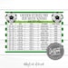 EDITABLE Soccer Game Schedule Printable, Practice Schedule, Summer Ball ...