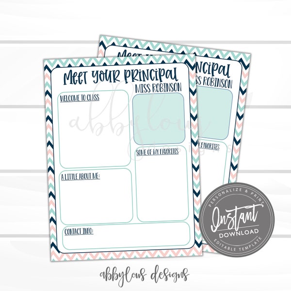 Meet the Principal - Etsy