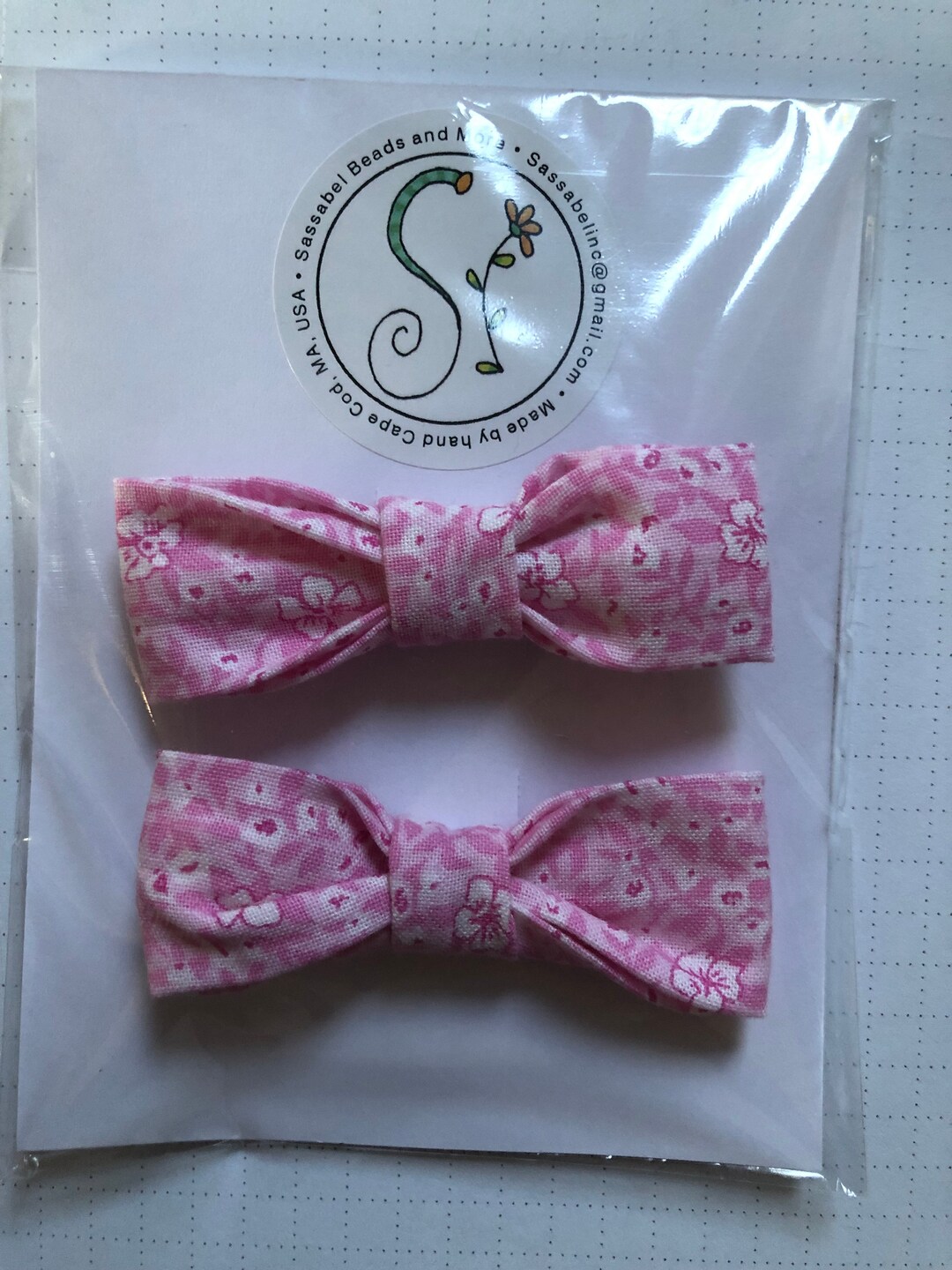 Cotton Fabric Barrettes - Etsy