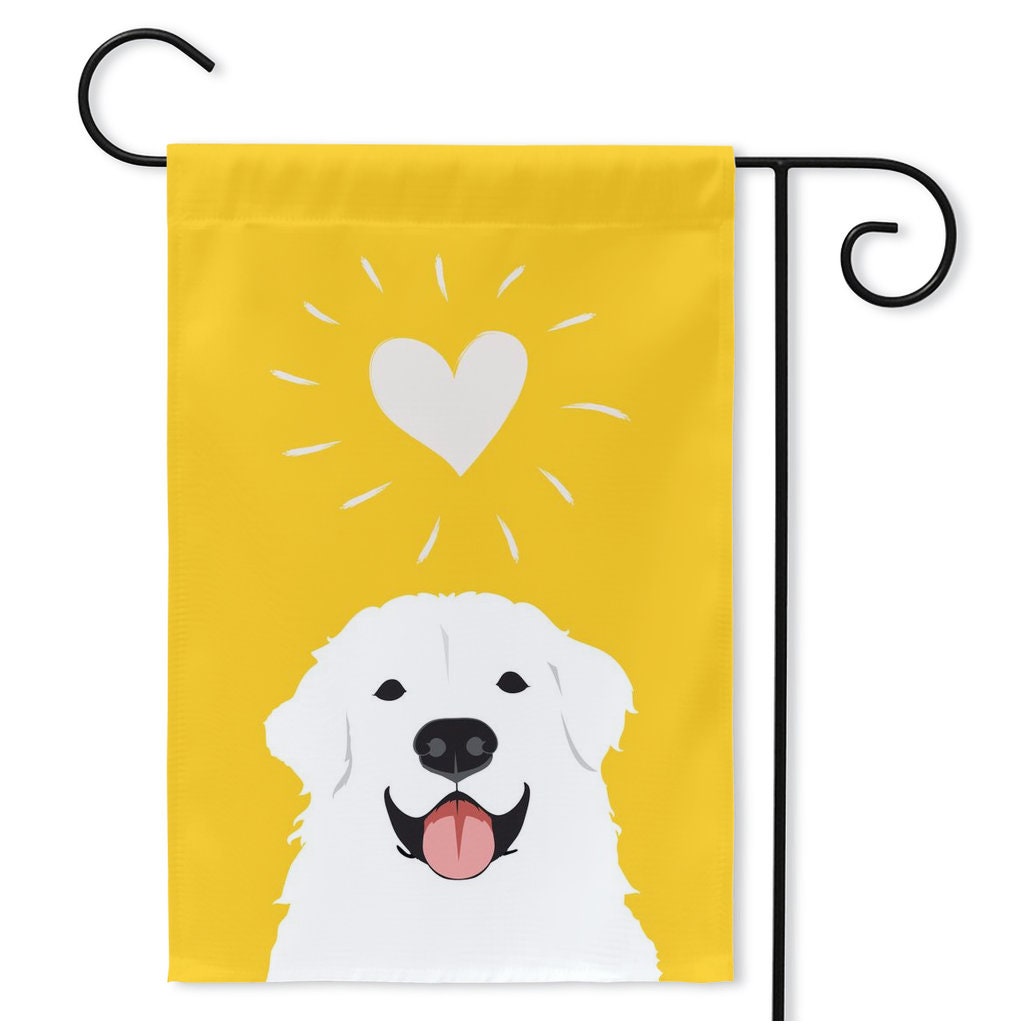 Great Pyrenees Flag Dog Yard Flag Dog Breed Garden Flag Dog - Etsy