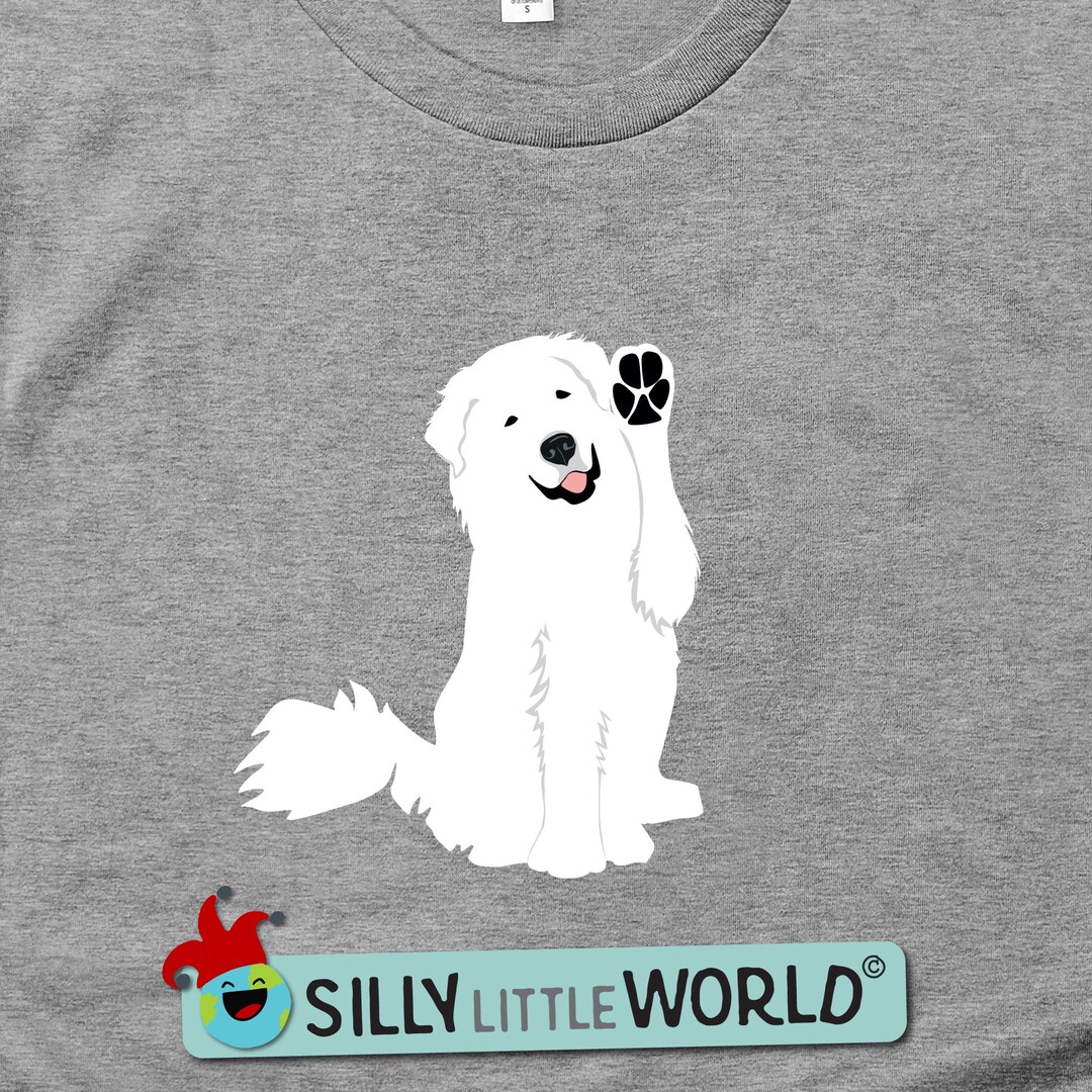 Funny Great Pyrenees Shirt, Pyr Paw Graphic Tee, Dog Gifts for Dog Mom ...