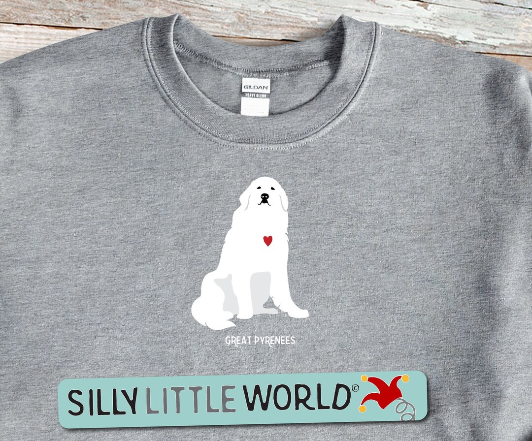 Great Pyrenees Love, Cozy Sweatshirt, Heart My Dog Sweater for Women ...