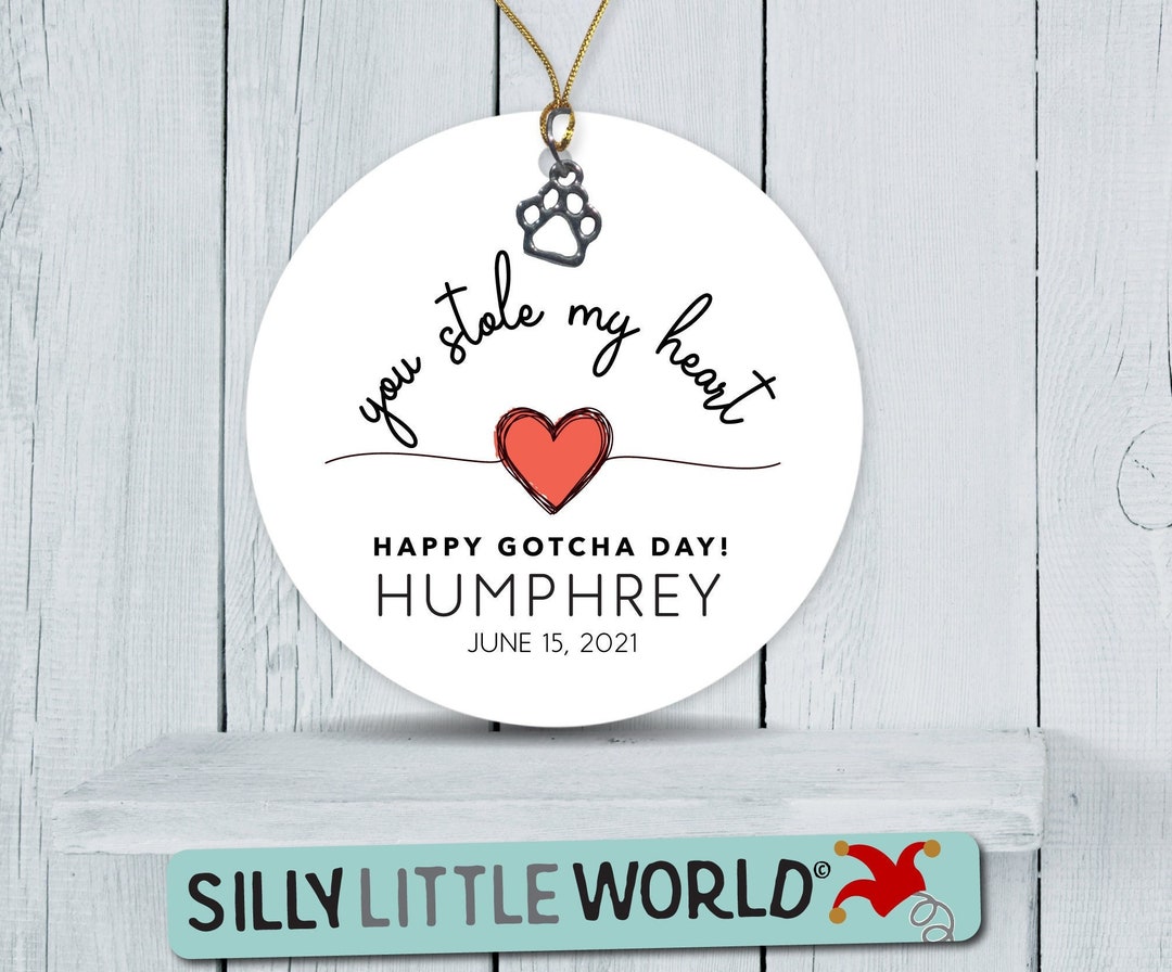 Personalized Gotcha Day, Pet Adoption Custom, Birthday Dog, Pet ...