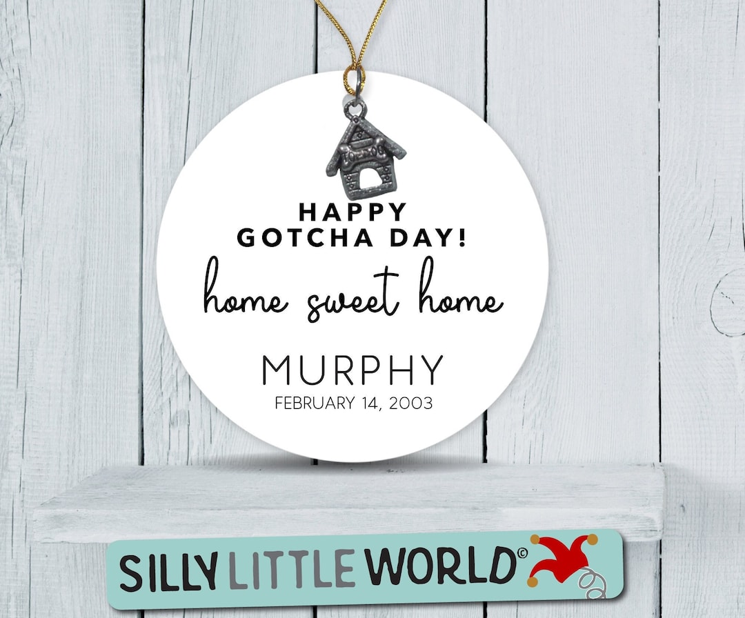 Personalized Gotcha Day, Pet Adoption, Pet Birthday, Dog Parent Gift ...