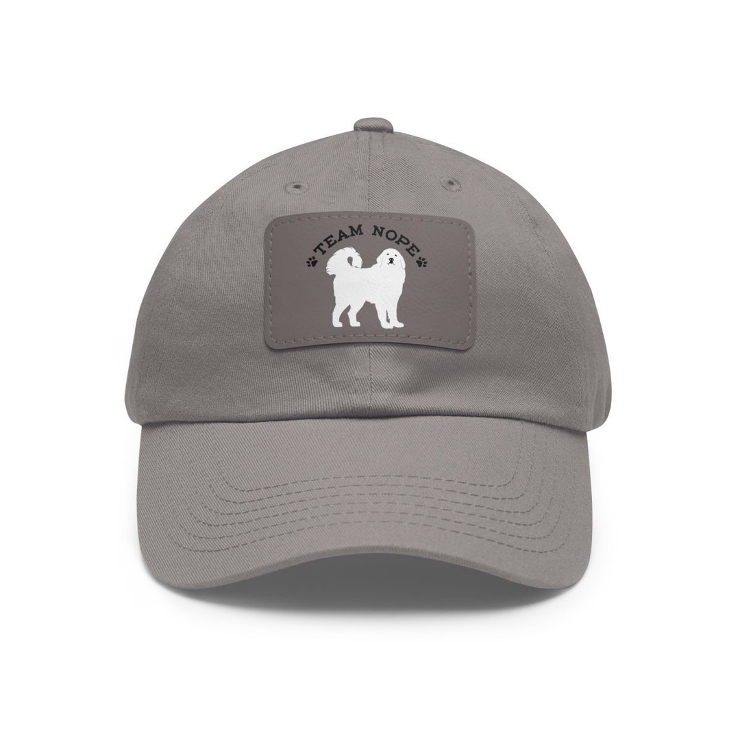 Nope Hat, Dog Baseball Cap Men, Great Pyrenees Gifts, Funny Baseball ...
