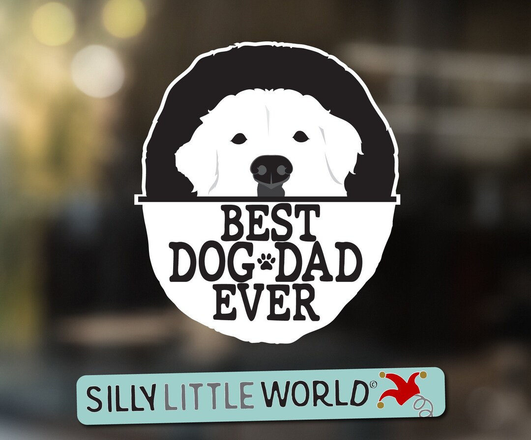 Great Pyrenees Car Decal, Permanent Sticker, Pet Decal, Vinyl Decal ...