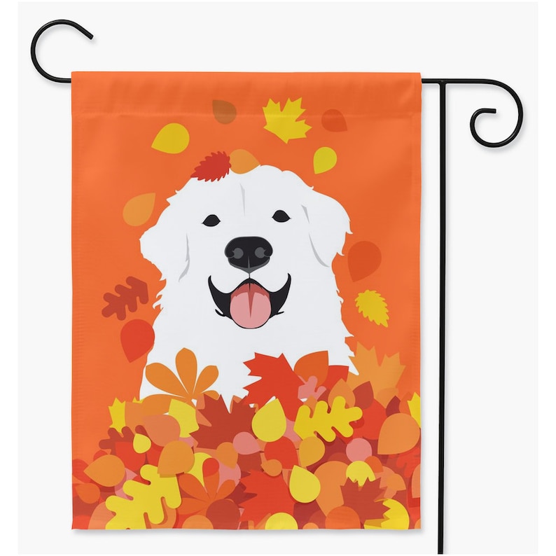 Great Pyrenees Flag Dog Yard Flag Dog Breed Garden Flag Dog - Etsy
