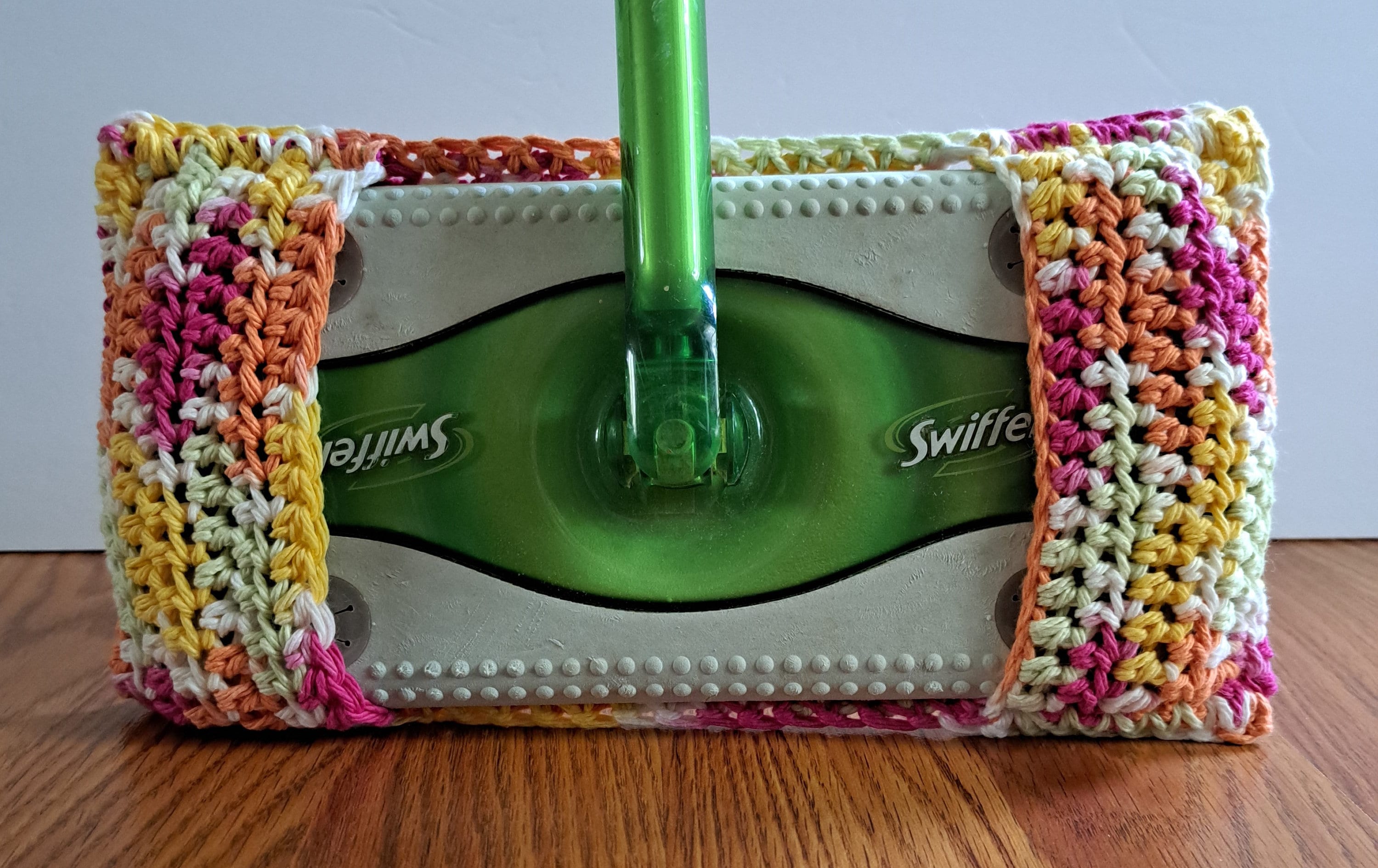 Crocheted Reusable Cover for Swiffer Type Sweeper | Washable Cotton Pad ...