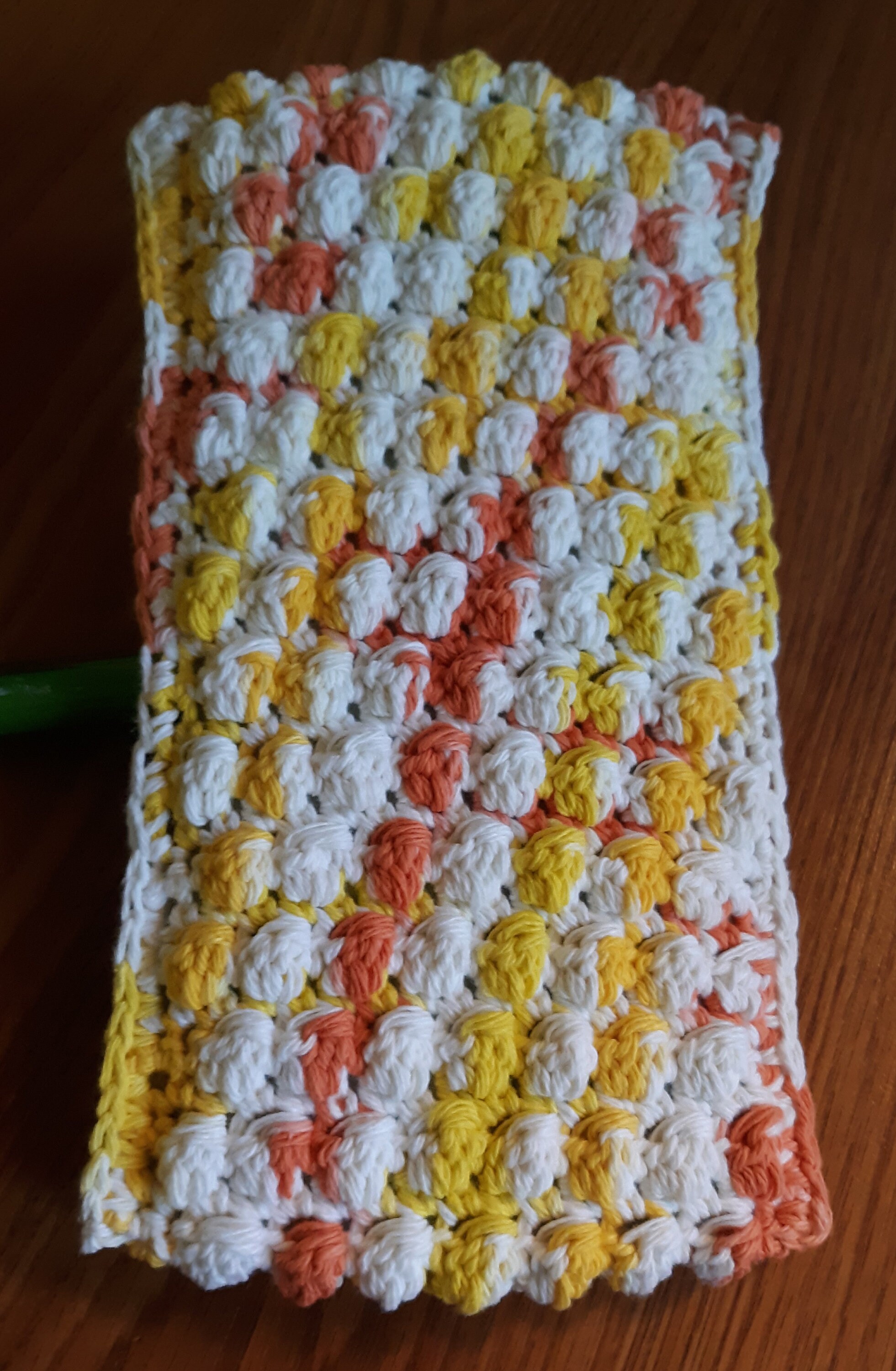 Crocheted Reusable Cover for the Swiffer Type Sweeper Washable Yellow ...