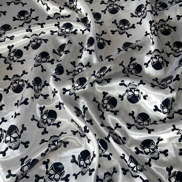 Skull Fabric - Etsy