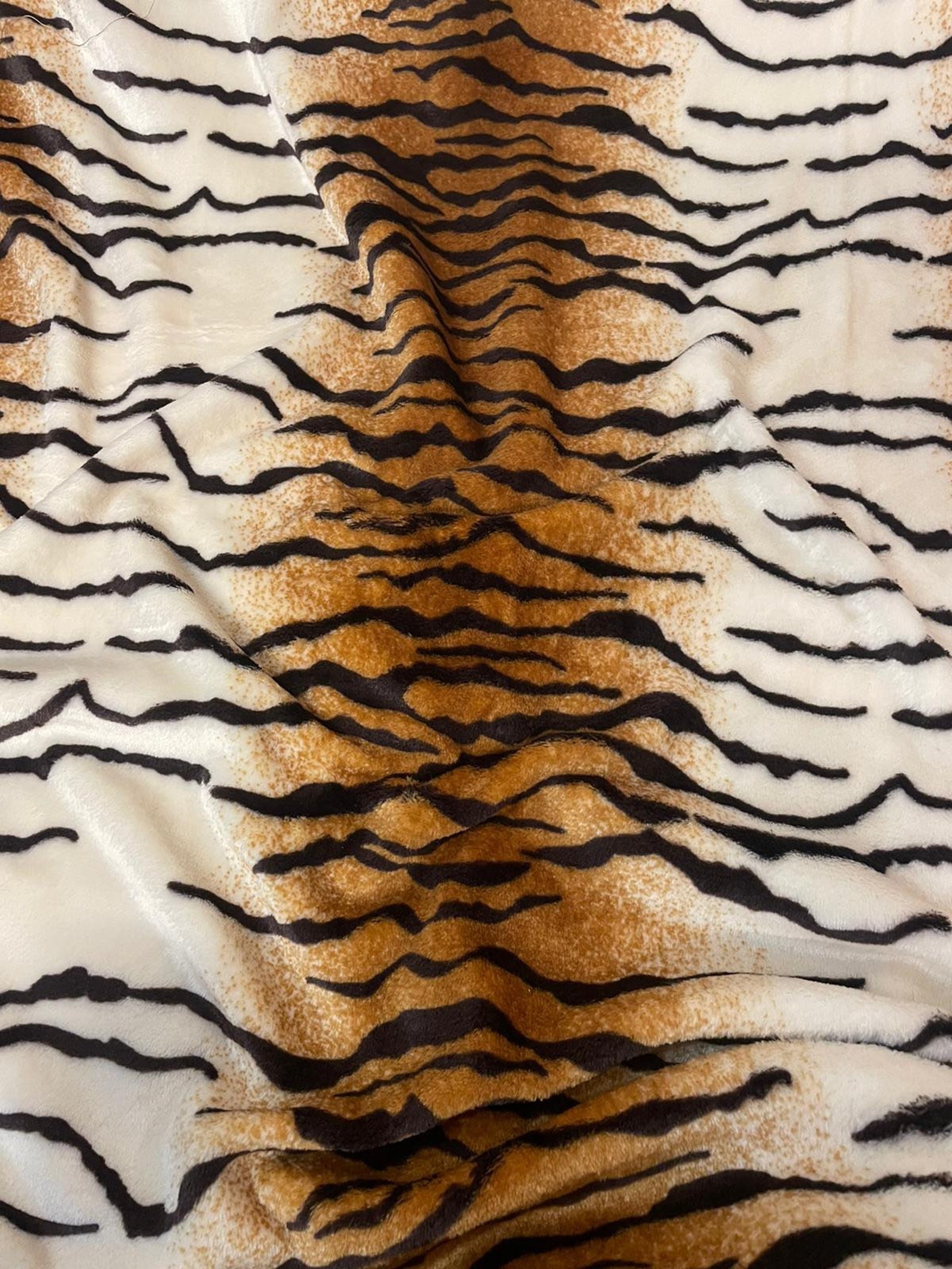 1 Meter Super Soft Tiger Animal Print Fleece 60 Wide - Etsy UK