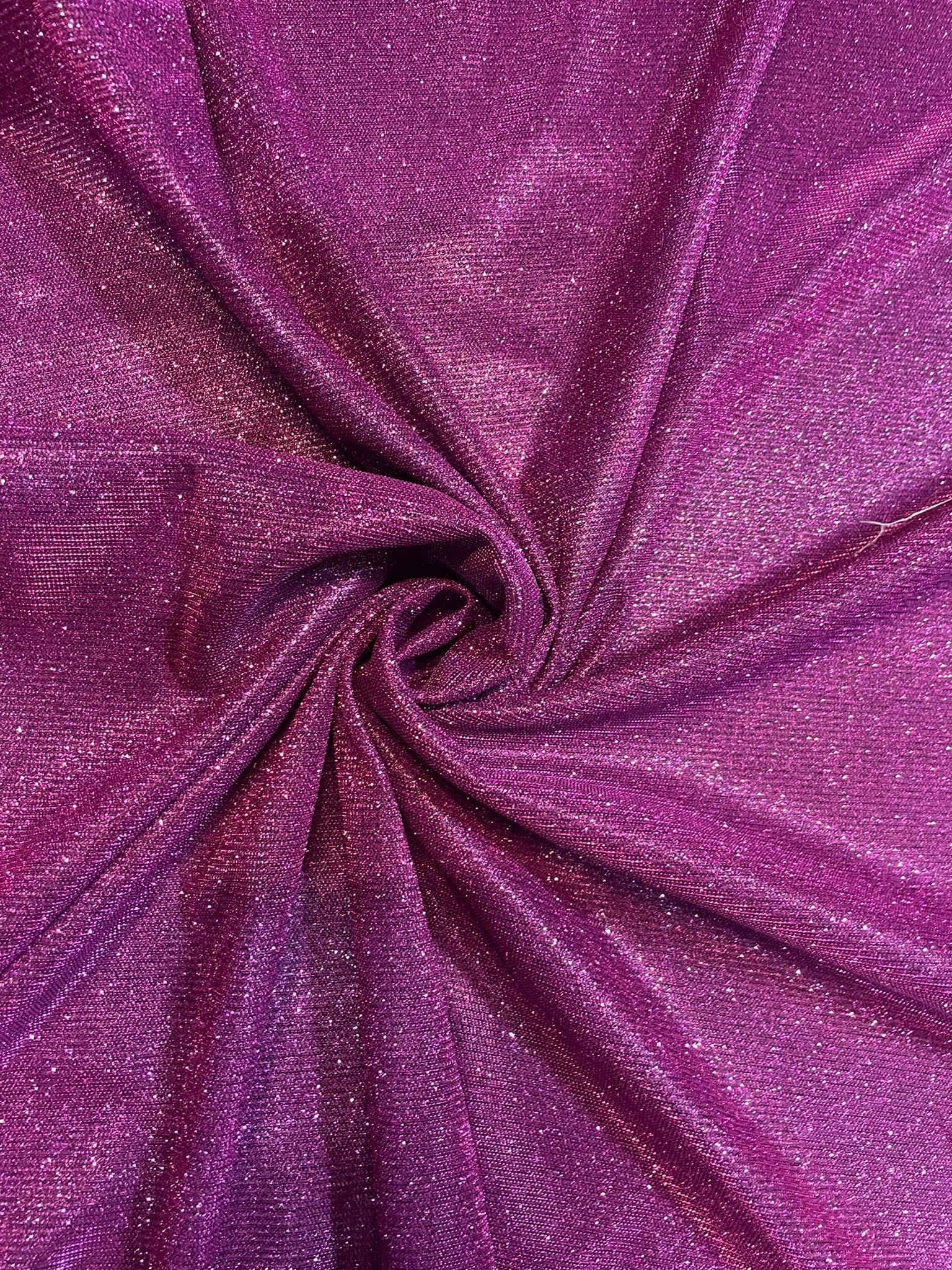 1 Meter Fuchsia Pink Sparkly Glitter Moonlight Dress/party/drape Fabric ...