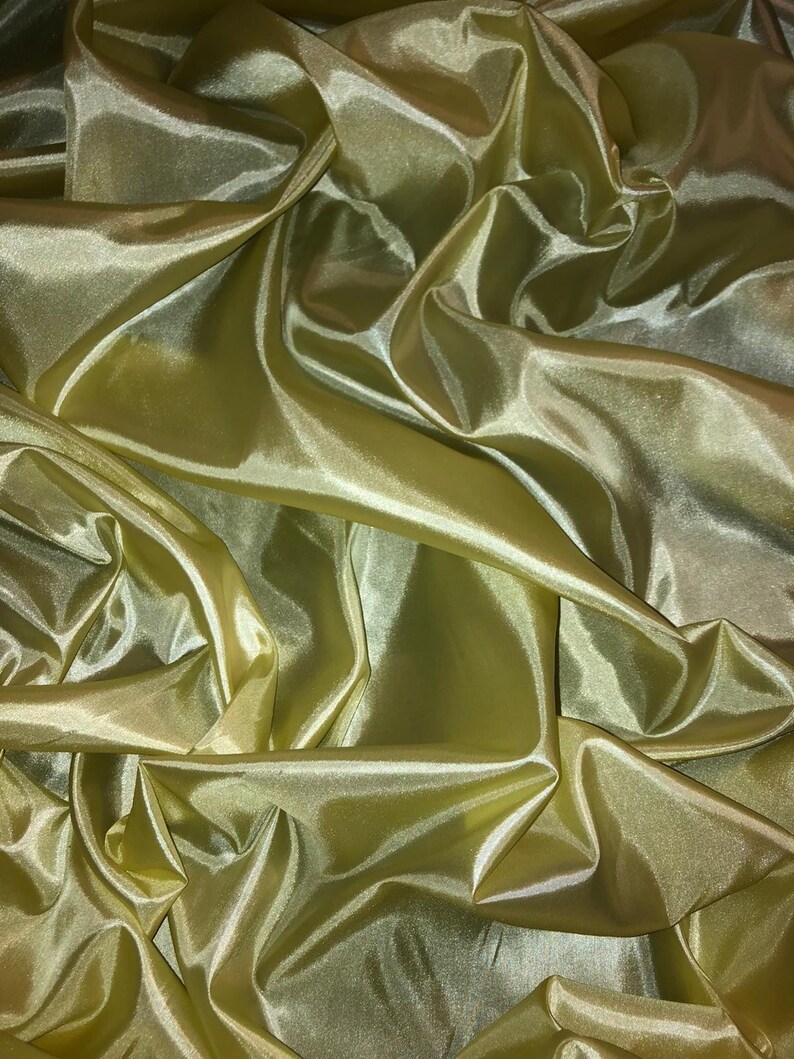 1 Meter Yellow Habotai Silky Deluxe Lining Fabric 45 Wide - Etsy