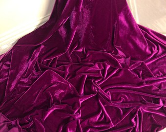 Hot Pink Velvet | Etsy