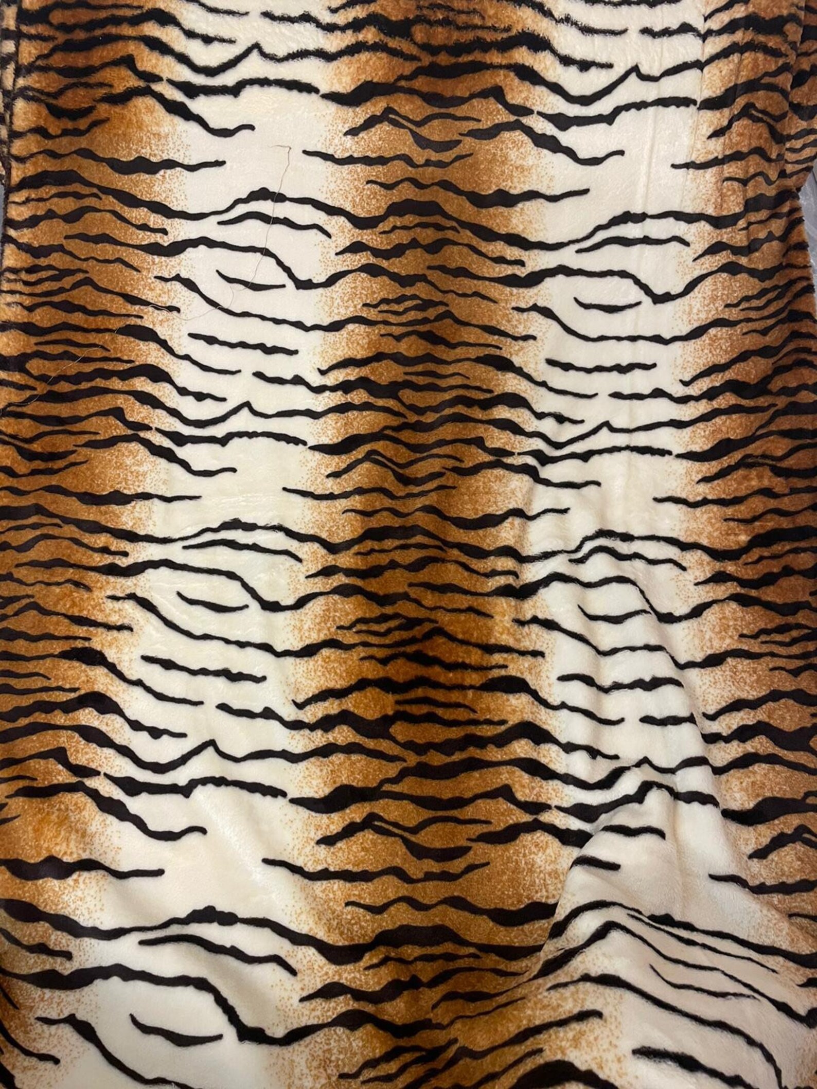 1 Meter Super Soft Tiger Animal Print Fleece 60 Wide - Etsy UK