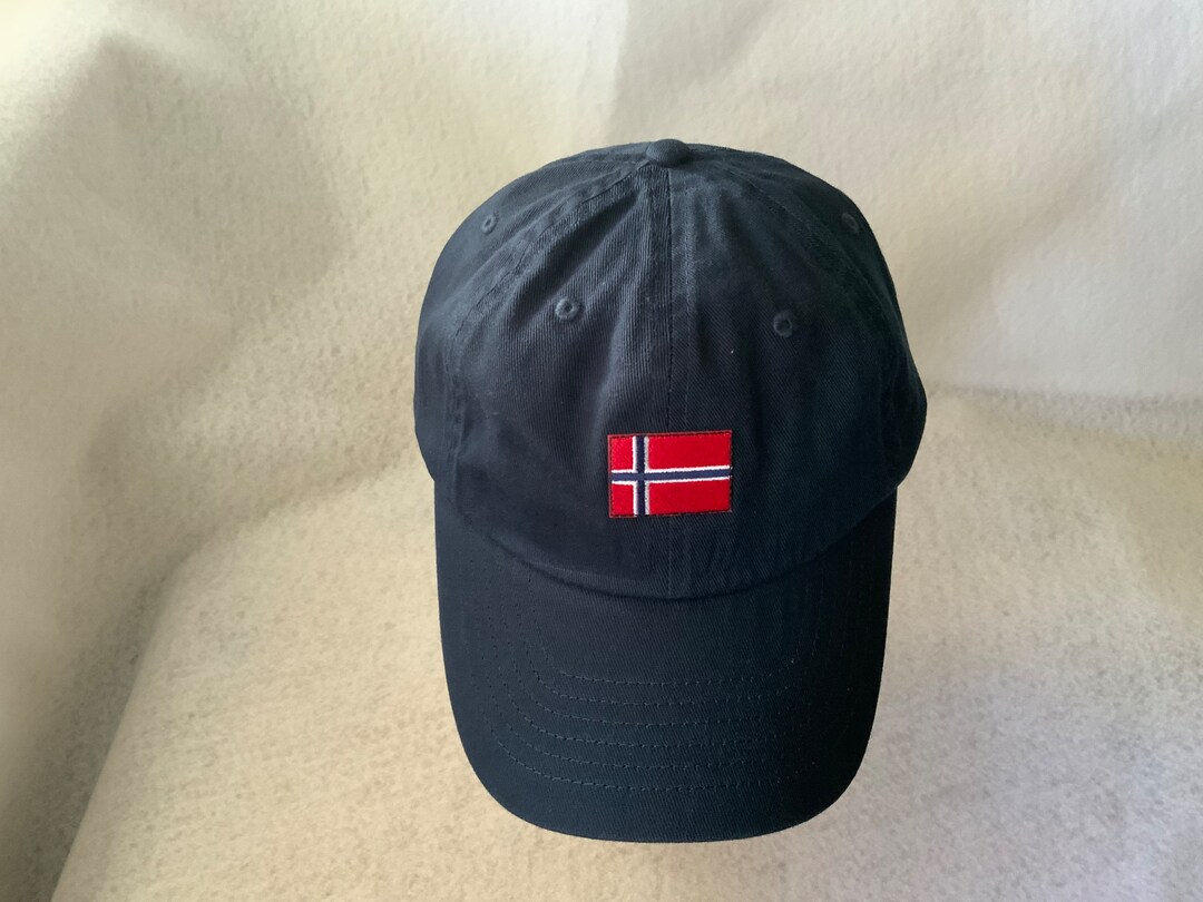 Norwegian Flag Cap - Navy - Etsy