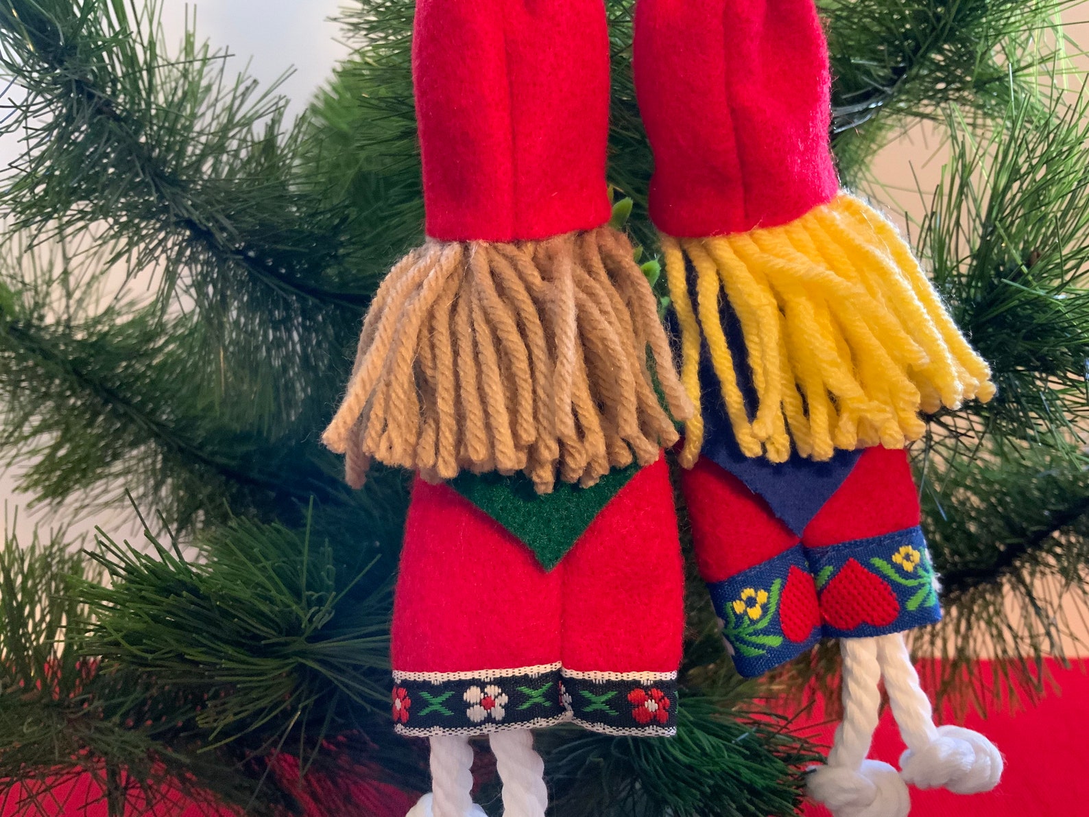 Tomte-girl With Tree or Lingonberry - Etsy