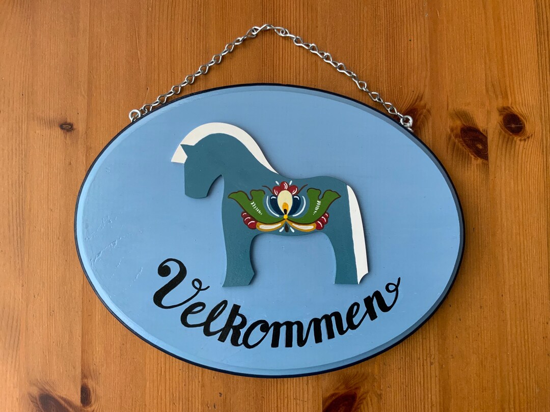 Norwegian Welcome Sign - Etsy