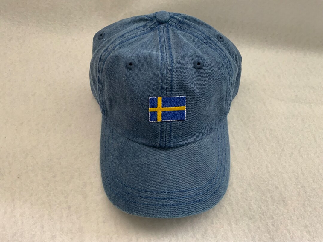 Swedish Flag Cap - Denim - Etsy