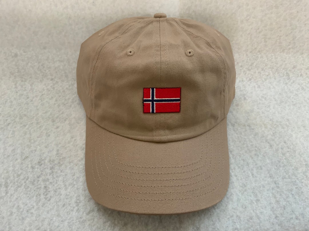Norwegian Flag Cap - Khaki - Etsy