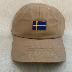 Swedish Flag Cap - Khaki - Etsy