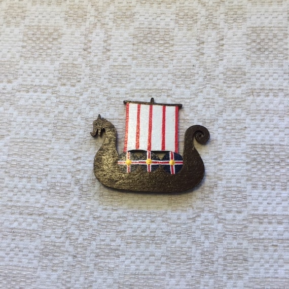 magnet Viking Ship Kitchen & Dining Refrigerator Magnets Home & Living ...