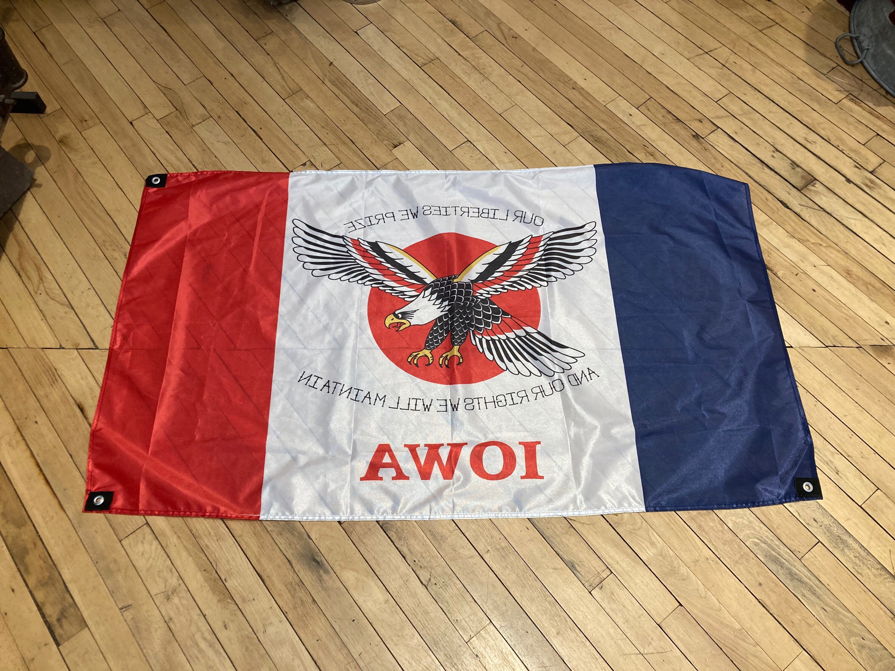 Des Moines Flag Tattoo