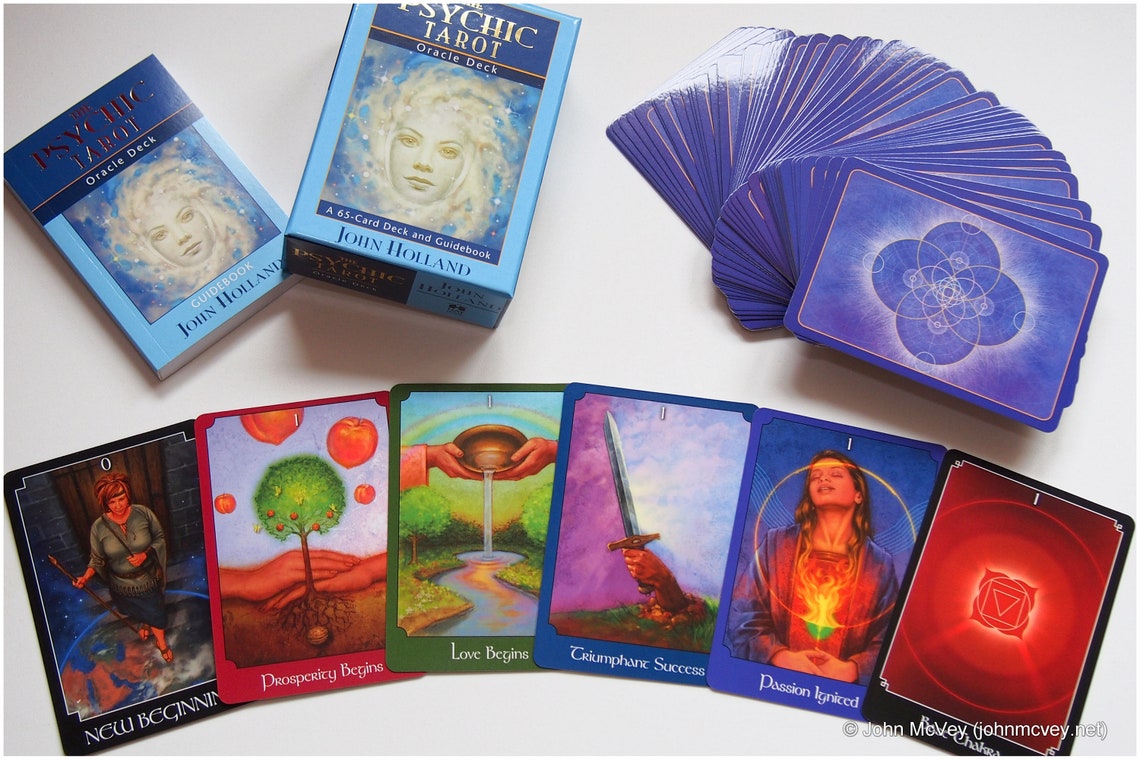 Psychic Tarot Oracle Deck | Etsy