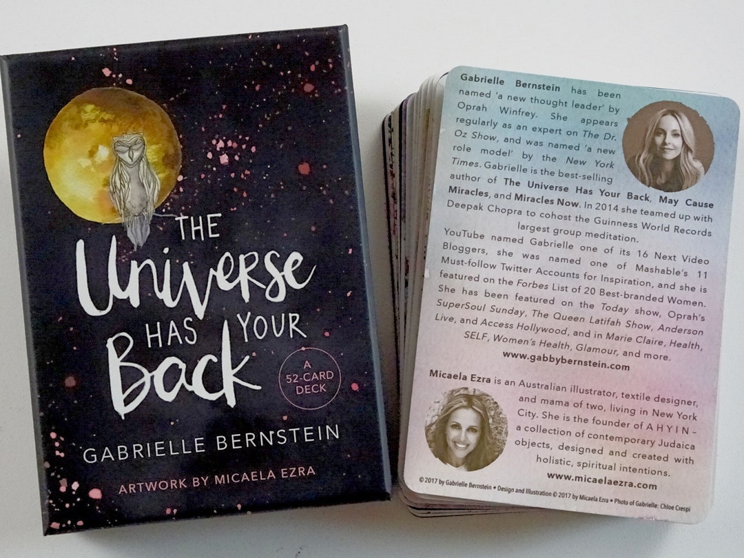 The Universe Has Your Back Oracle Cards - Etsy