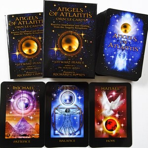 Angels of Atlantis Oracle Cards by Stewart Pearce - Etsy