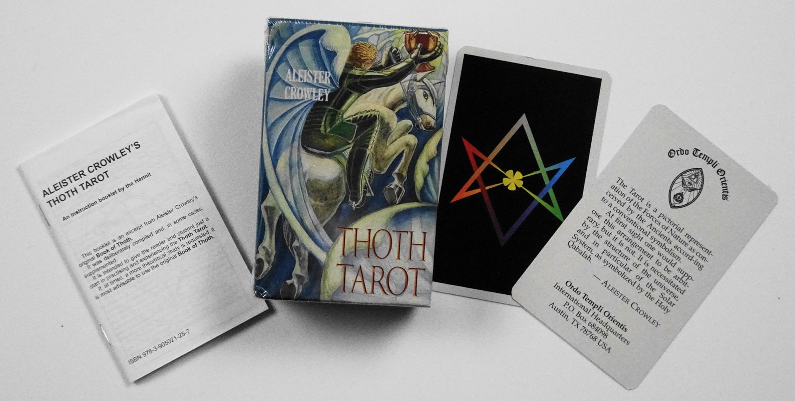 Thoth Tarot Card Deck by Aleister Crowley & Lady Frieda Harris | Etsy