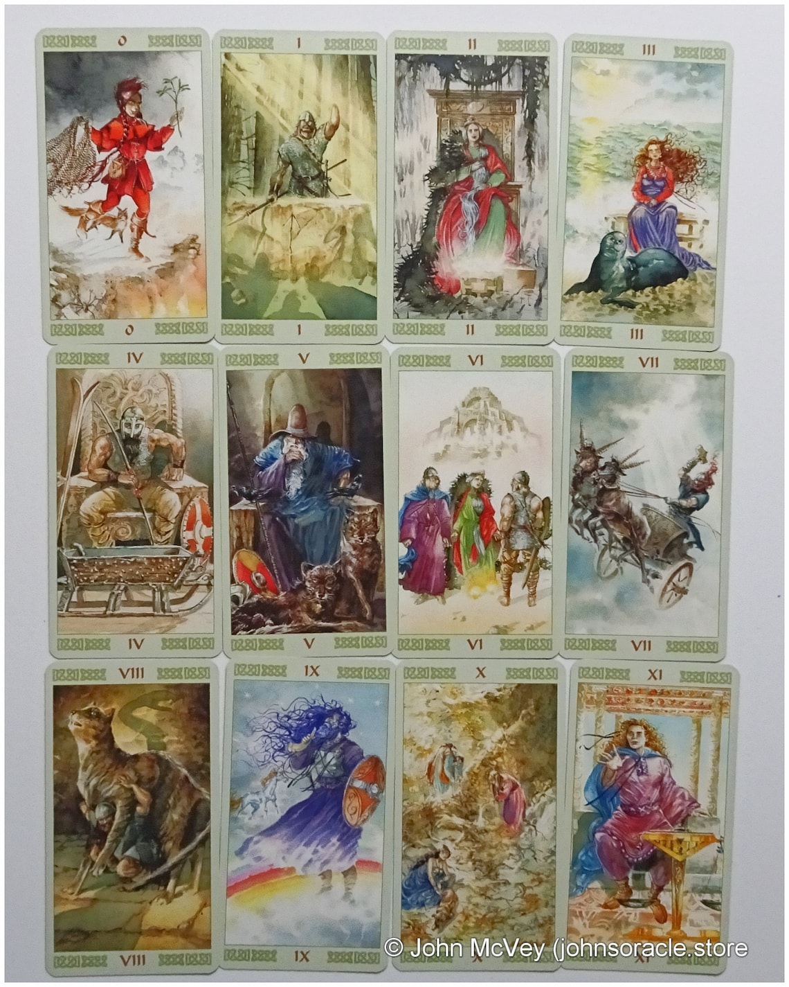 Vikings Tarot Cards - Etsy Canada
