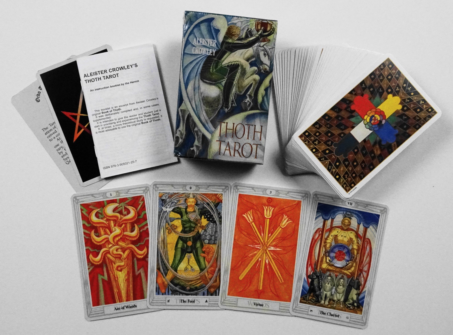 Thoth Tarot Card Deck by Aleister Crowley & Lady Frieda Harris | Etsy
