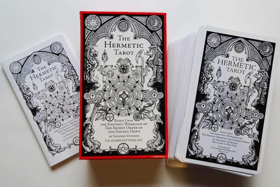 The Hermetic Tarot by Godfrey Dowson - Etsy