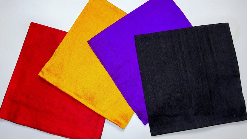 Large 100% SILK Reading Cloth - (48 X 48 Cm) - Etsy
