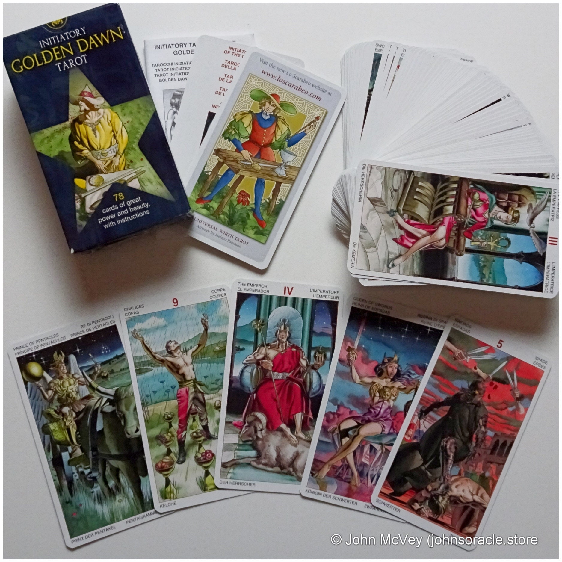 Initiatory Golden Dawn Tarot - Etsy