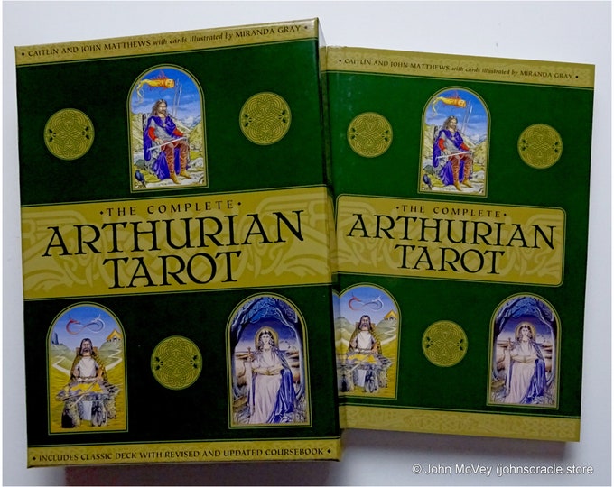 The Complete Arthurian Tarot (cards & Coursebook Set) - Etsy