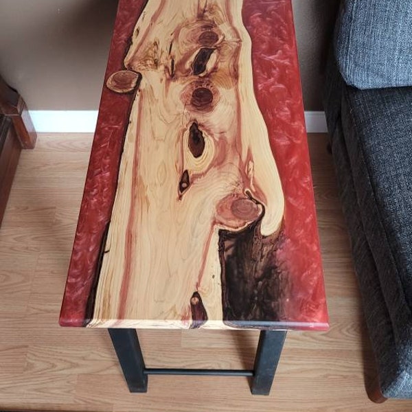 Cedar Epoxy Table - Etsy