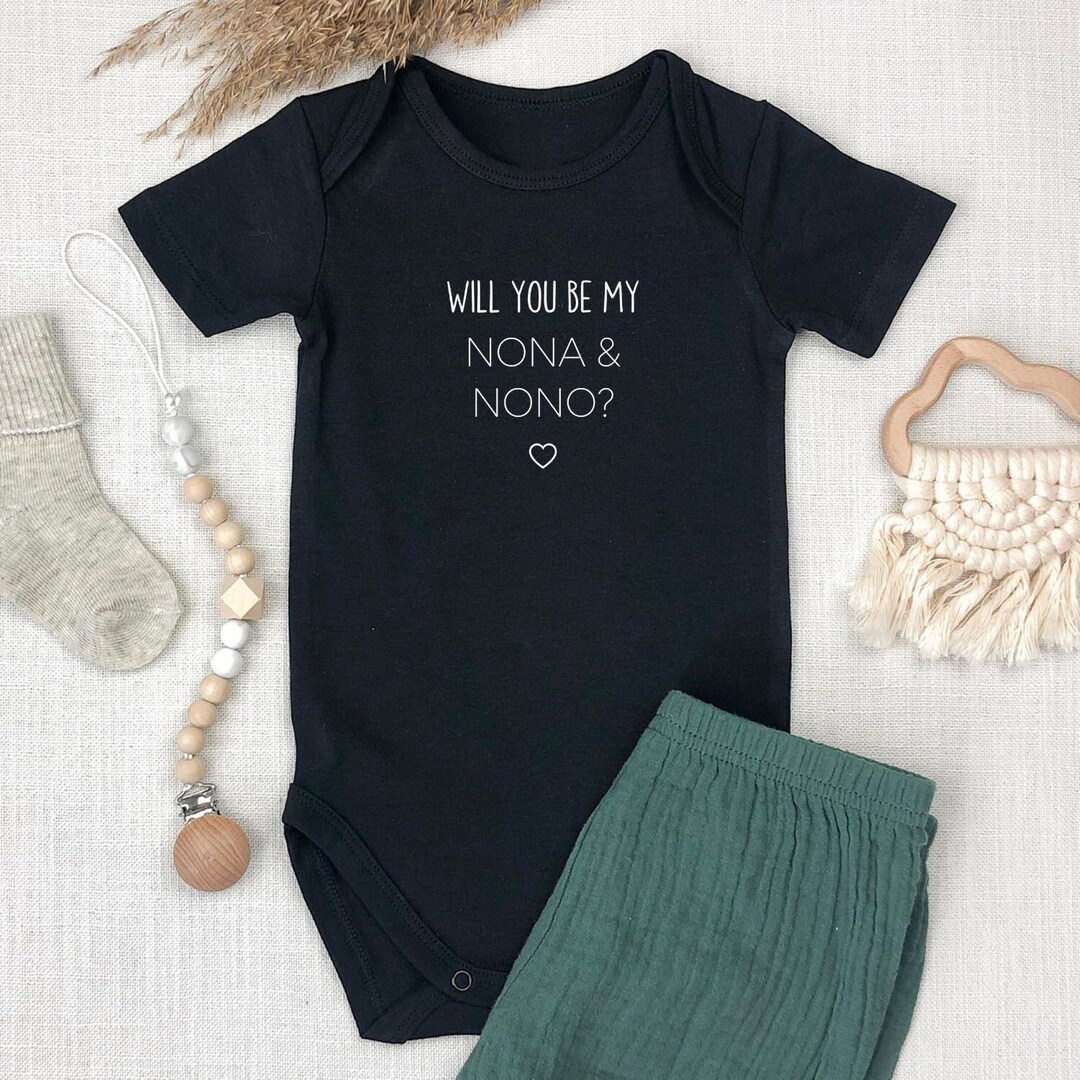 Will You Be My Nona & Nono Godmother Godfather Greek Greece Ethnic ...