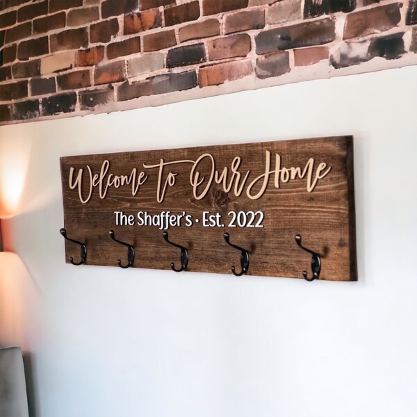 Wall Coat Rack - Etsy